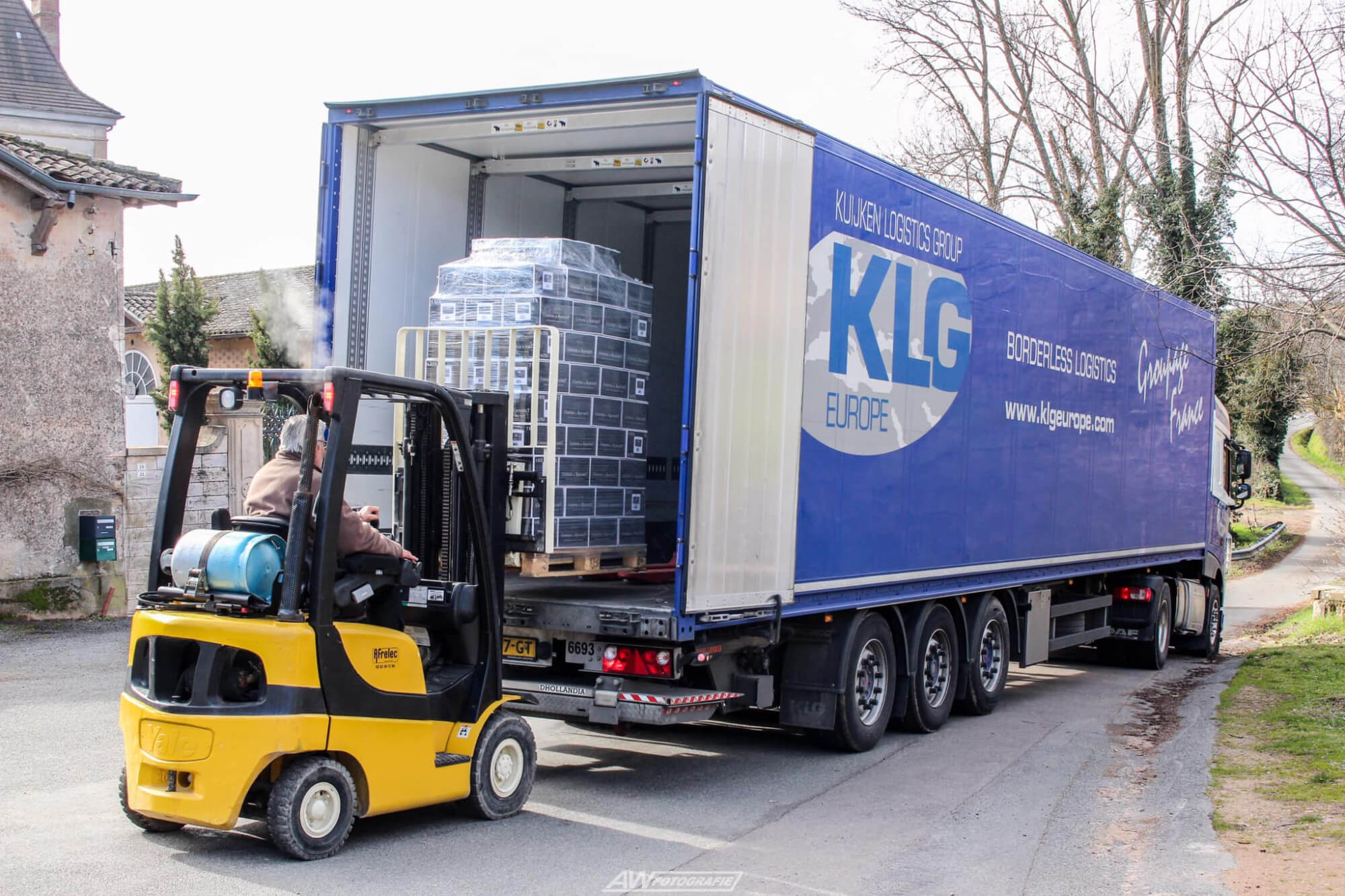 Wine transport - efficient & fast | KLG Europe